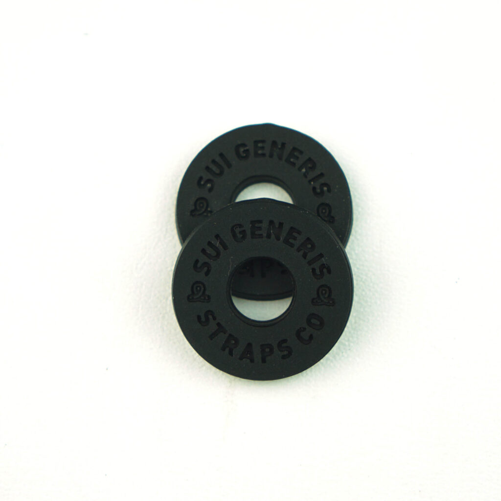 Black Rubber Lock – Sui Generis Straps